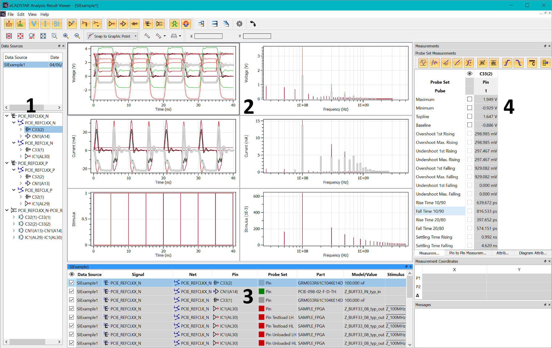 Analysis Result Viewer: Main Window